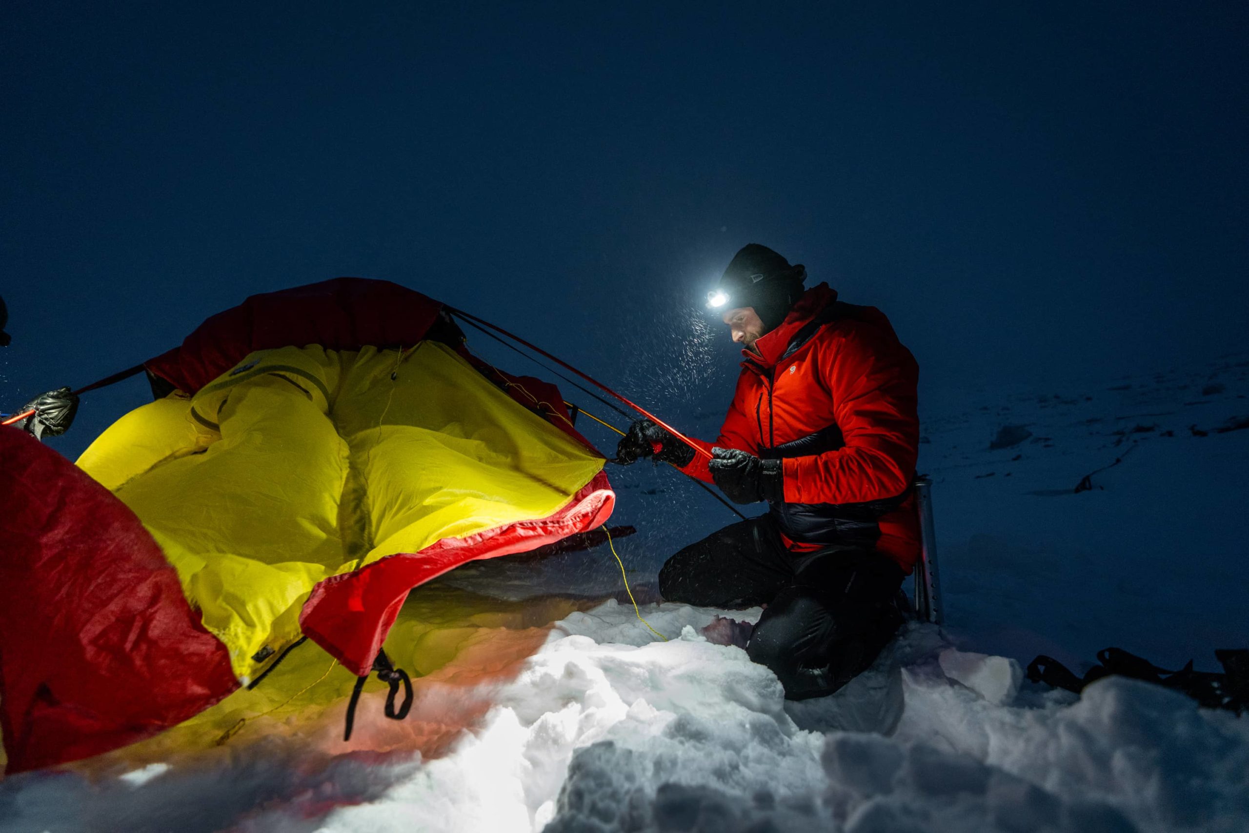 Vincent Colliard - Professional explorer - crossing the 20 largest icecaps