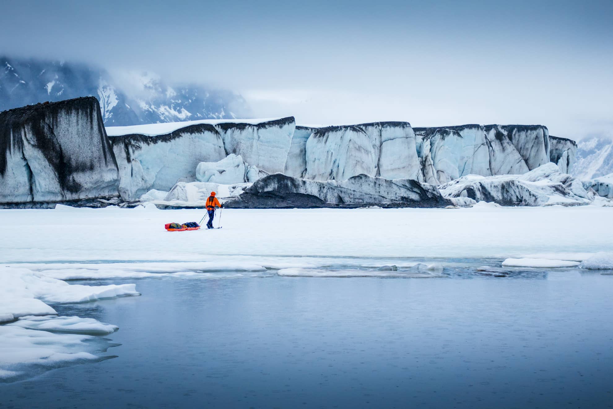 Vincent Colliard - Professional explorer - crossing the 20 largest icecaps
