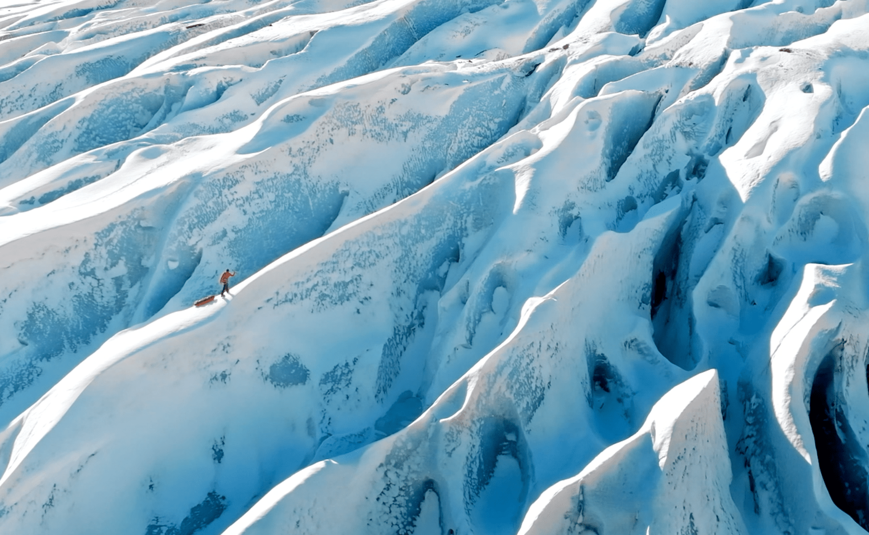 Vincent Colliard - Professional explorer - crossing the 20 largest icecaps